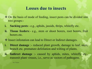 Breeding for insect pest stress in vegetable crops | PPTX | Agriculture ...
