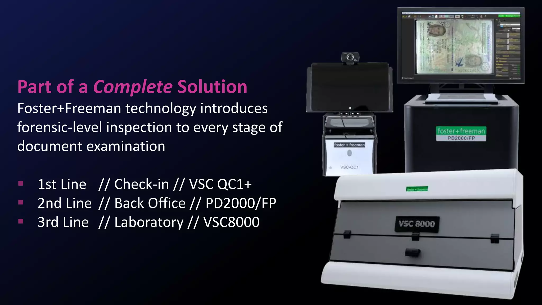 Introducing Forensic Technology to Front Line Border Security | PPT