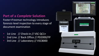 Introducing Forensic Technology to Front Line Border Security | PPT