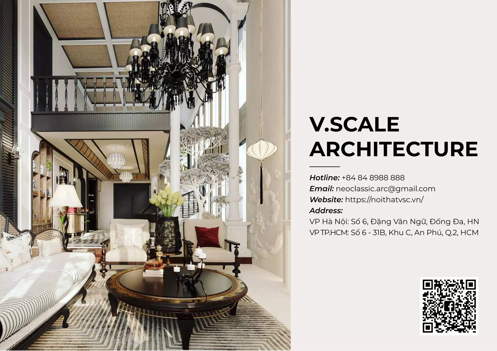 Thiết kế Biệt thự Indochine - Công ty V.scale Architecture profile 2021 ...