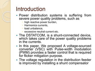 VSC based DSTATCOM | PPTX