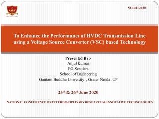 Vsc based hvdc | PPT