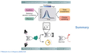 Behavior- and Modality-General Representation of Confidence in Orbitofrontal Cortex | PPTX ...