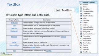 Vs c# lecture1 | PPT
