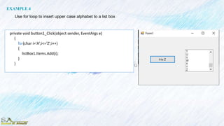 Vs c# lecture7 2 | PPT