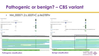 Clinical Variant Analysis with VSClinical: Virtus Diagnostics Case ...