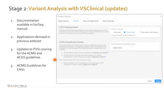VSClinical: a complete clinical workflow solution | PPT