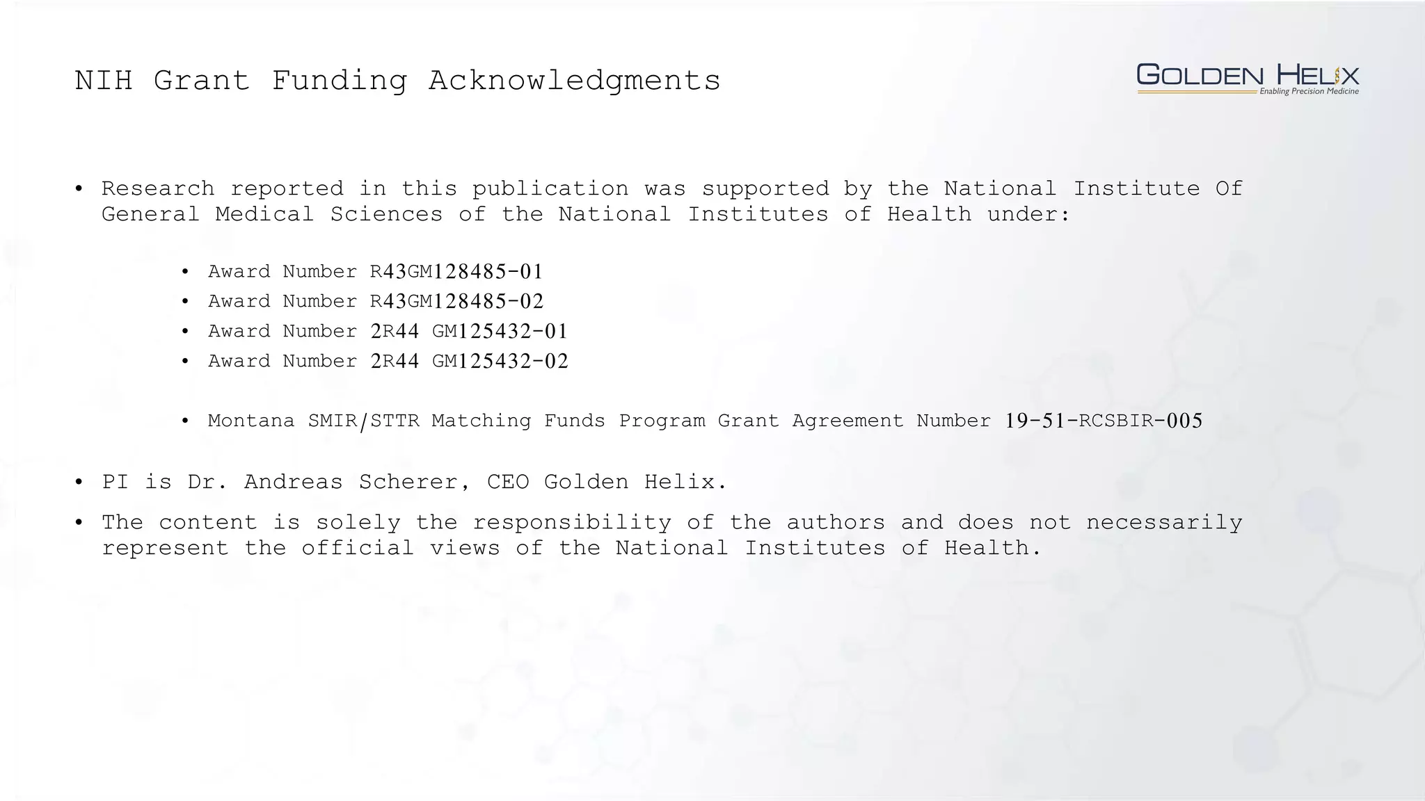 ACMG-Based Variant Classification with VSClinical | PPTX