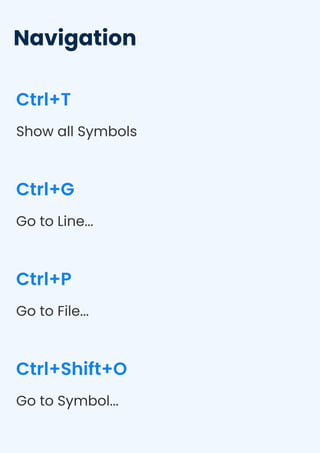VS Code Shortcuts Cheat Sheet (Windows & Mac) | PDF