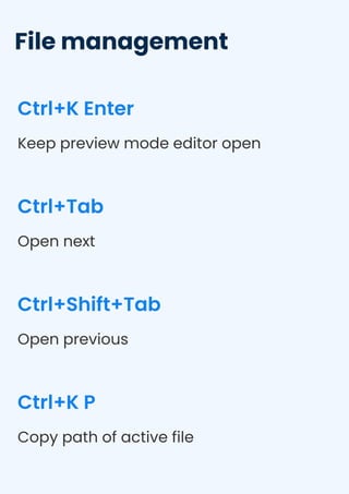 VS Code Shortcuts Cheat Sheet (Windows & Mac) | PDF