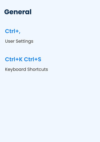 VS Code Shortcuts Cheat Sheet (Windows & Mac) | PDF