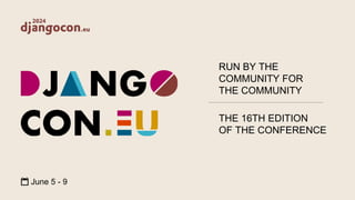 DjangoCon US 2023 - VS Code – Django RFC.pptx | Programming Languages ...
