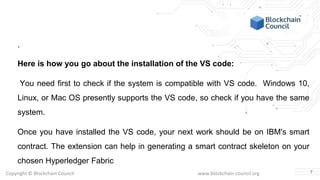 Vs code extensions required for blockchain development | PPT
