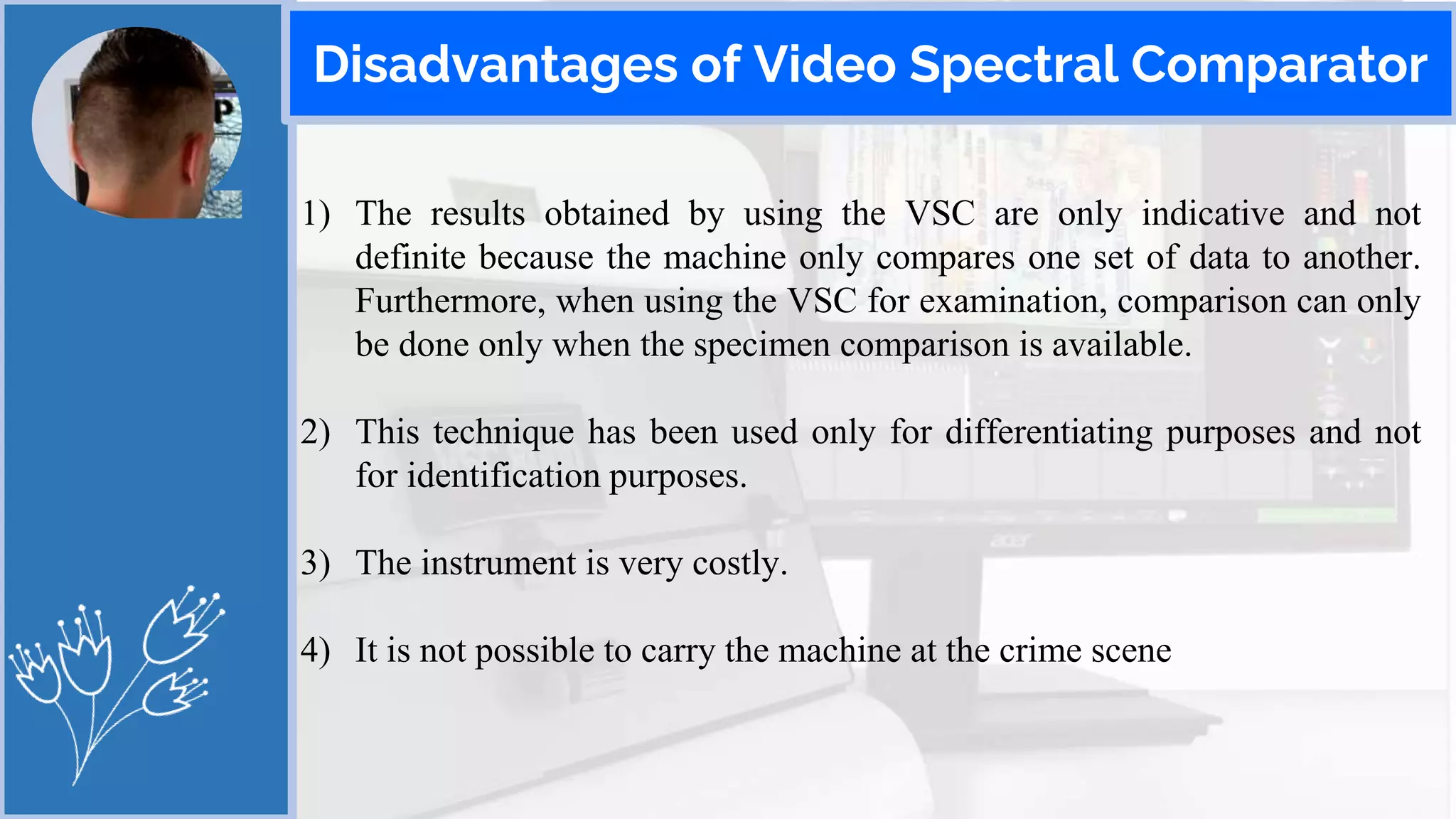 Video Spectral Comparator | PPTX