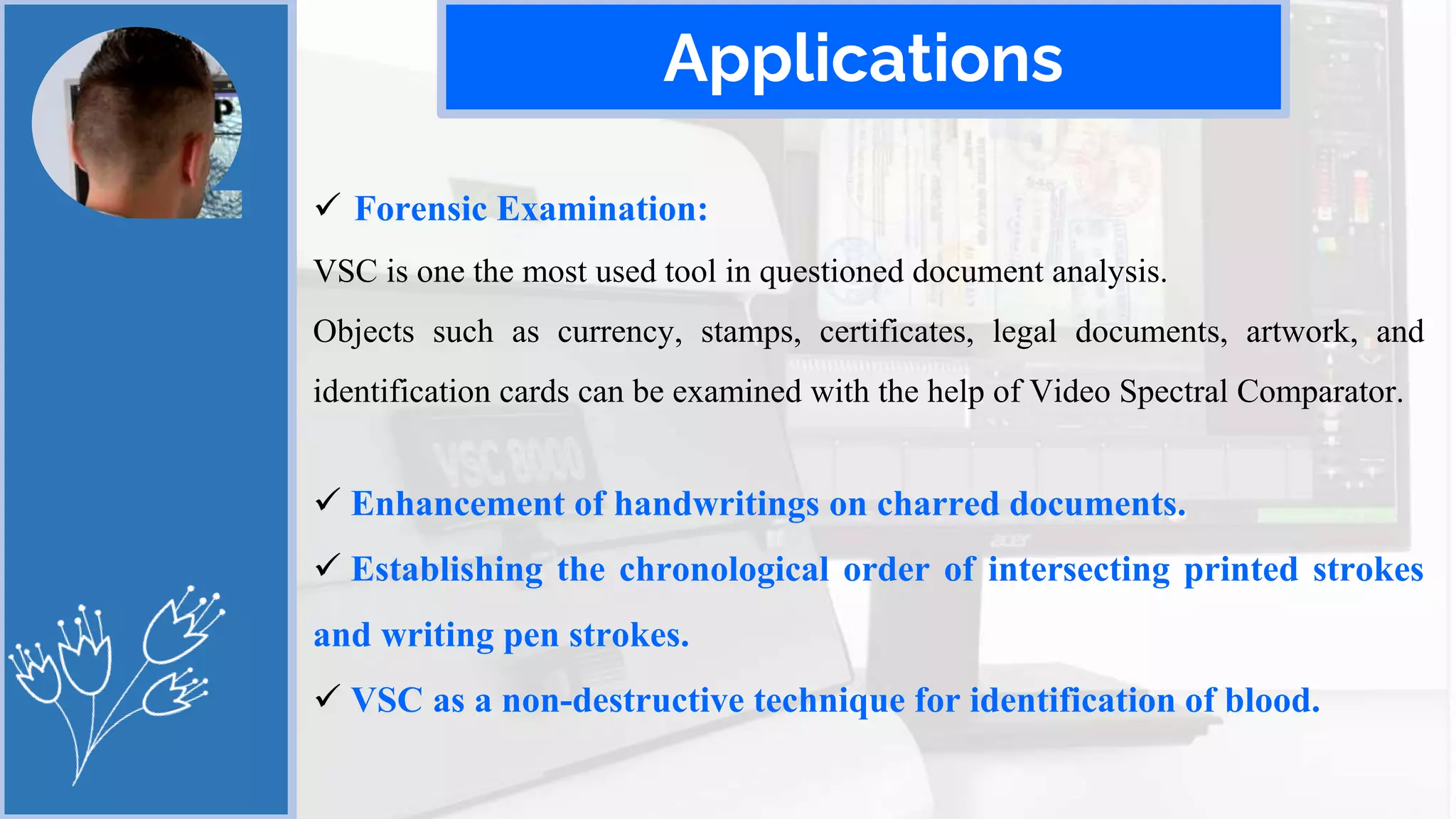 Video Spectral Comparator | PPTX