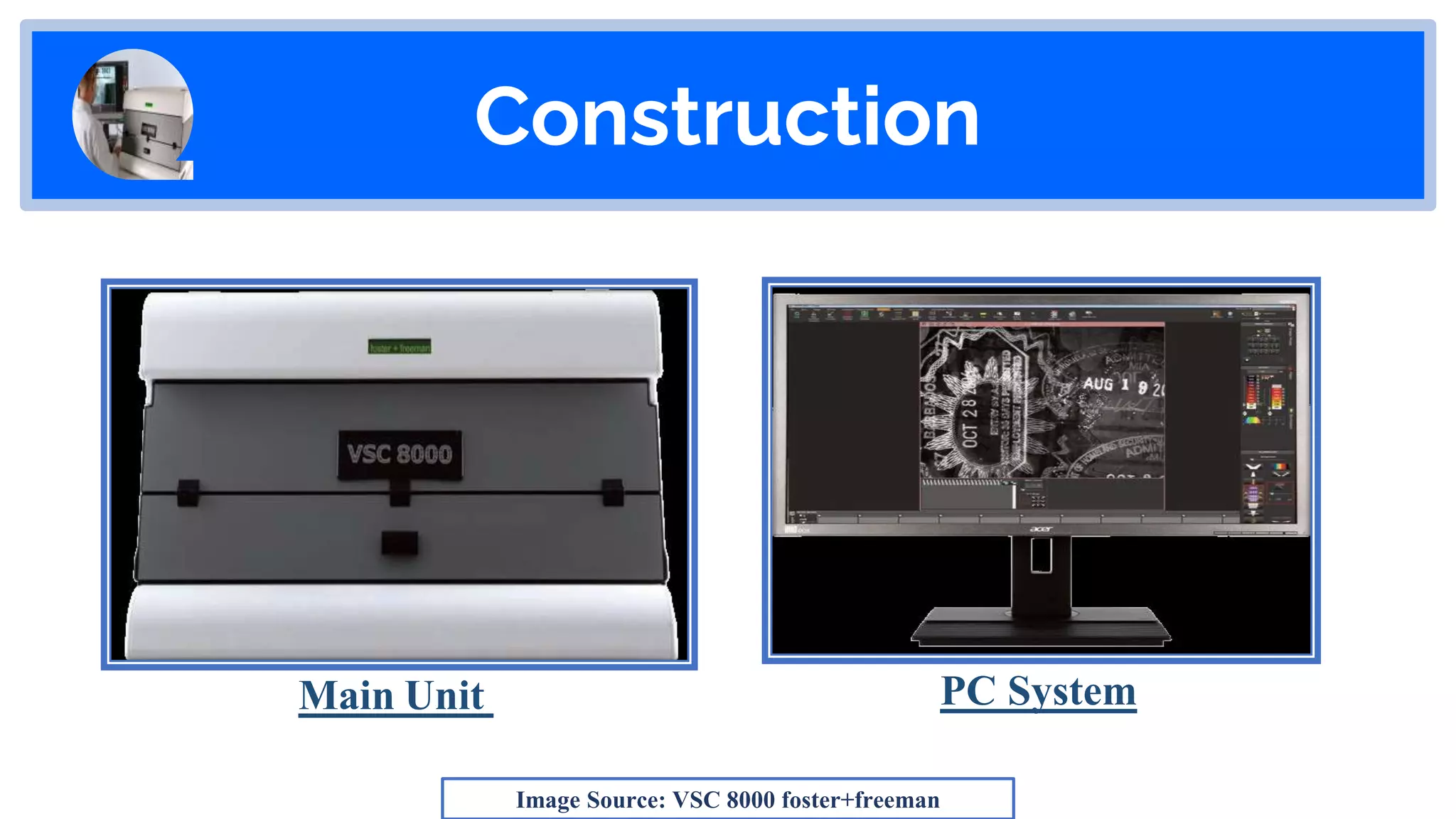 Video Spectral Comparator | PPTX