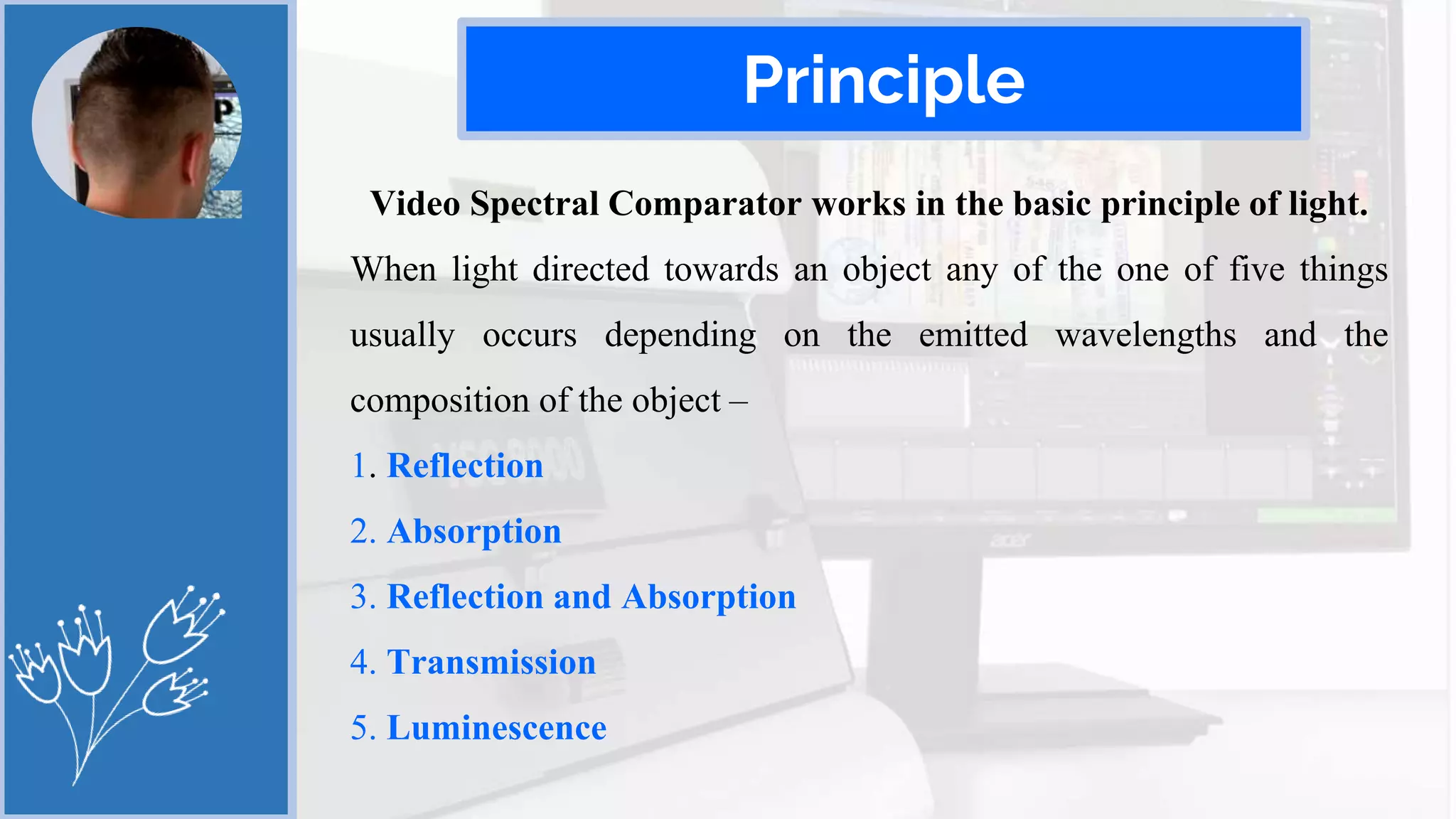 Video Spectral Comparator | PPTX