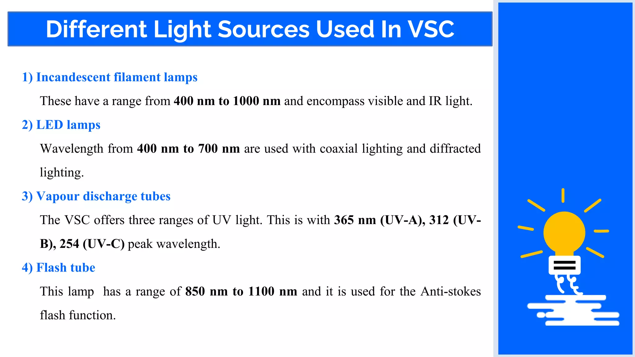 Video Spectral Comparator | PPTX