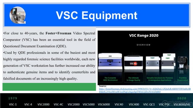 Video Spectral Comparator | PPTX