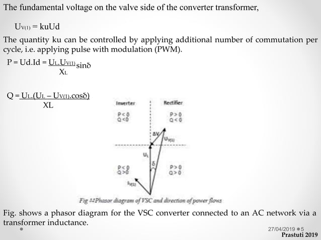 Voltage source Converters as a building block of HVDC and FACTS | PPTX