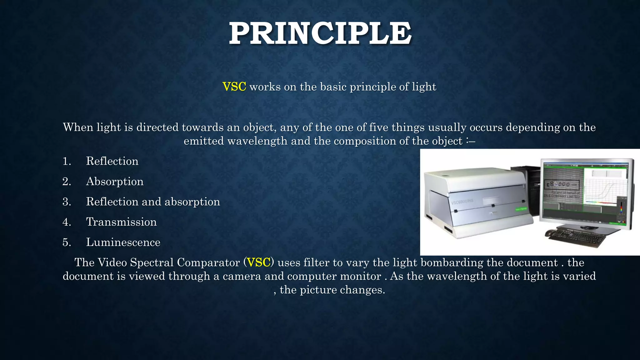 VSC ppt forensic science Shailesh Chaubey .pptx