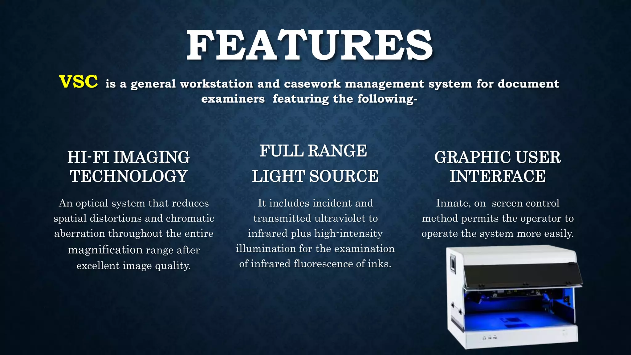 VSC ppt forensic science Shailesh Chaubey .pptx