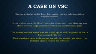 VSC ppt forensic science Shailesh Chaubey .pptx