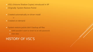 VSC Presentation | PPTX