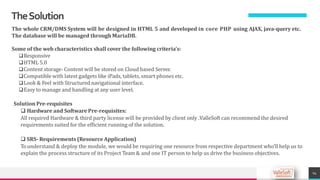 VSCRM-Customer Relationship Management (CRM) | PPT