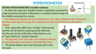 LABORATORY EQUIPMENT MAINTENANCE VSC Unit I | PPT