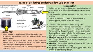 Laboratory Equipment Maintenance, Diode and BJT Testing, Soldering ...