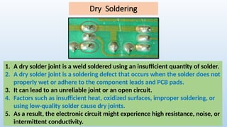 Laboratory Equipment Maintenance, Diode and BJT Testing, Soldering ...