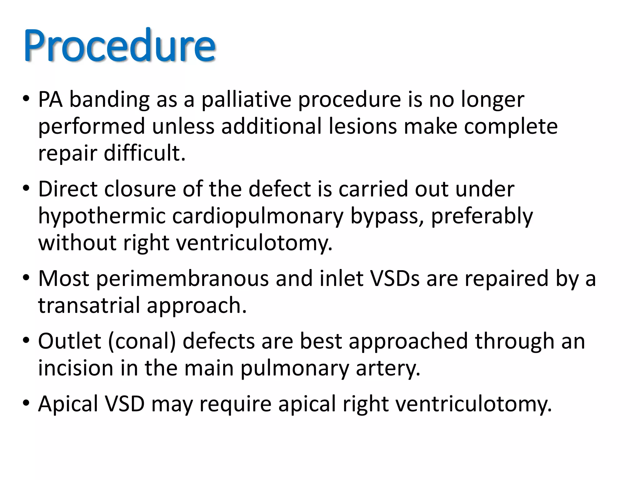 Ventricular Septal Defect | PPTX