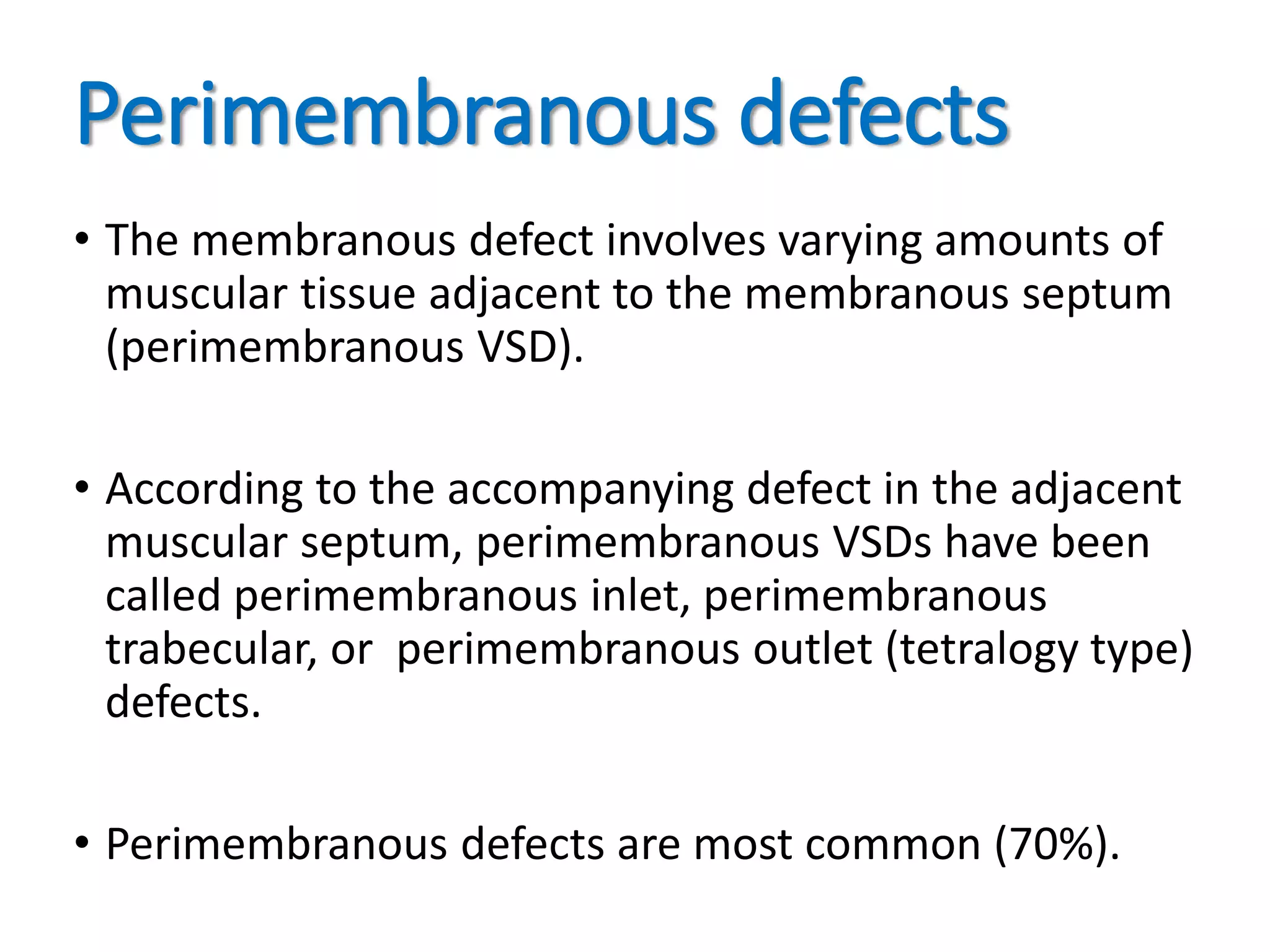 Ventricular Septal Defect | PPTX