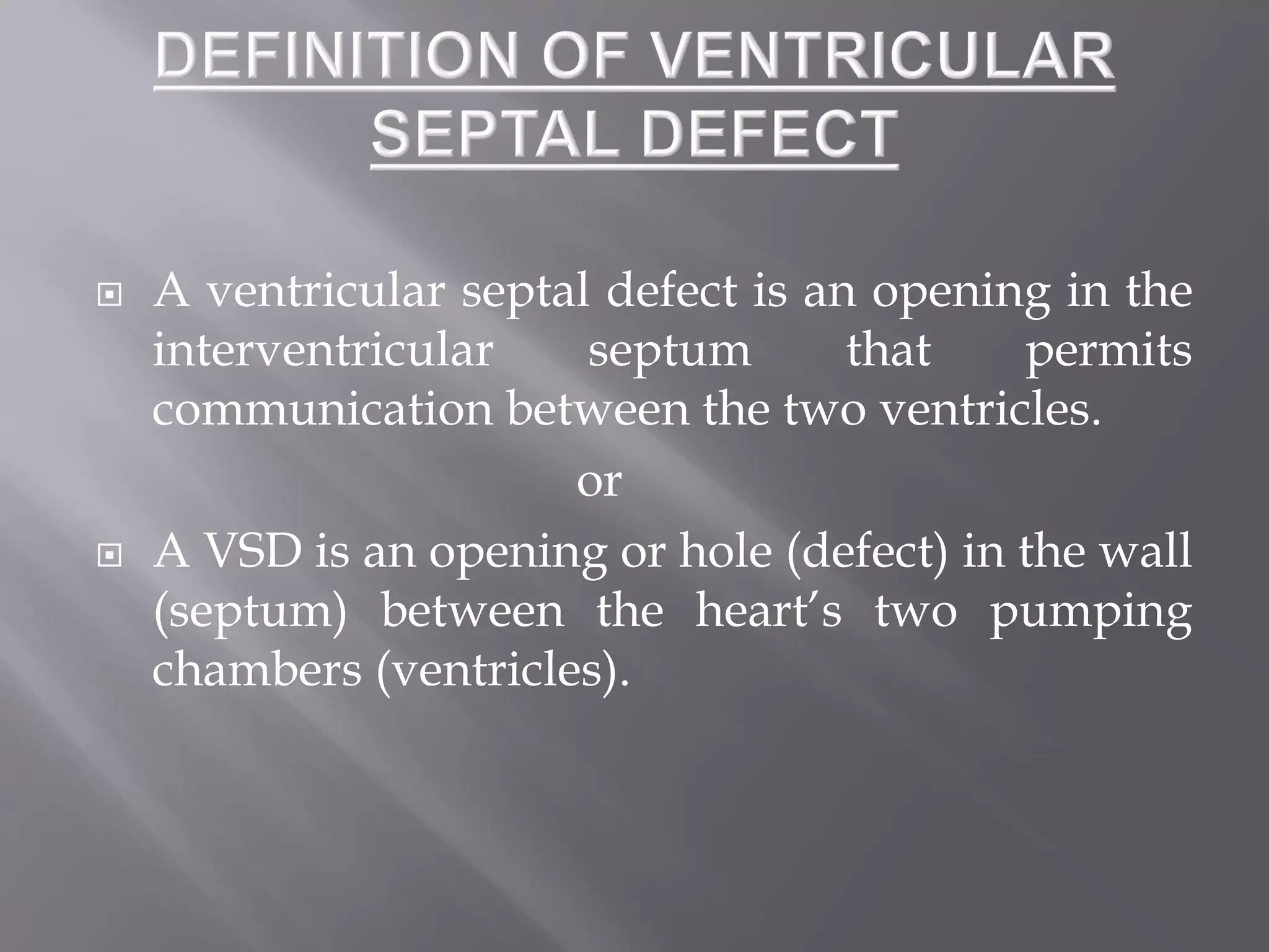 Ventricular Septal Defect with Nursing Management | PDF