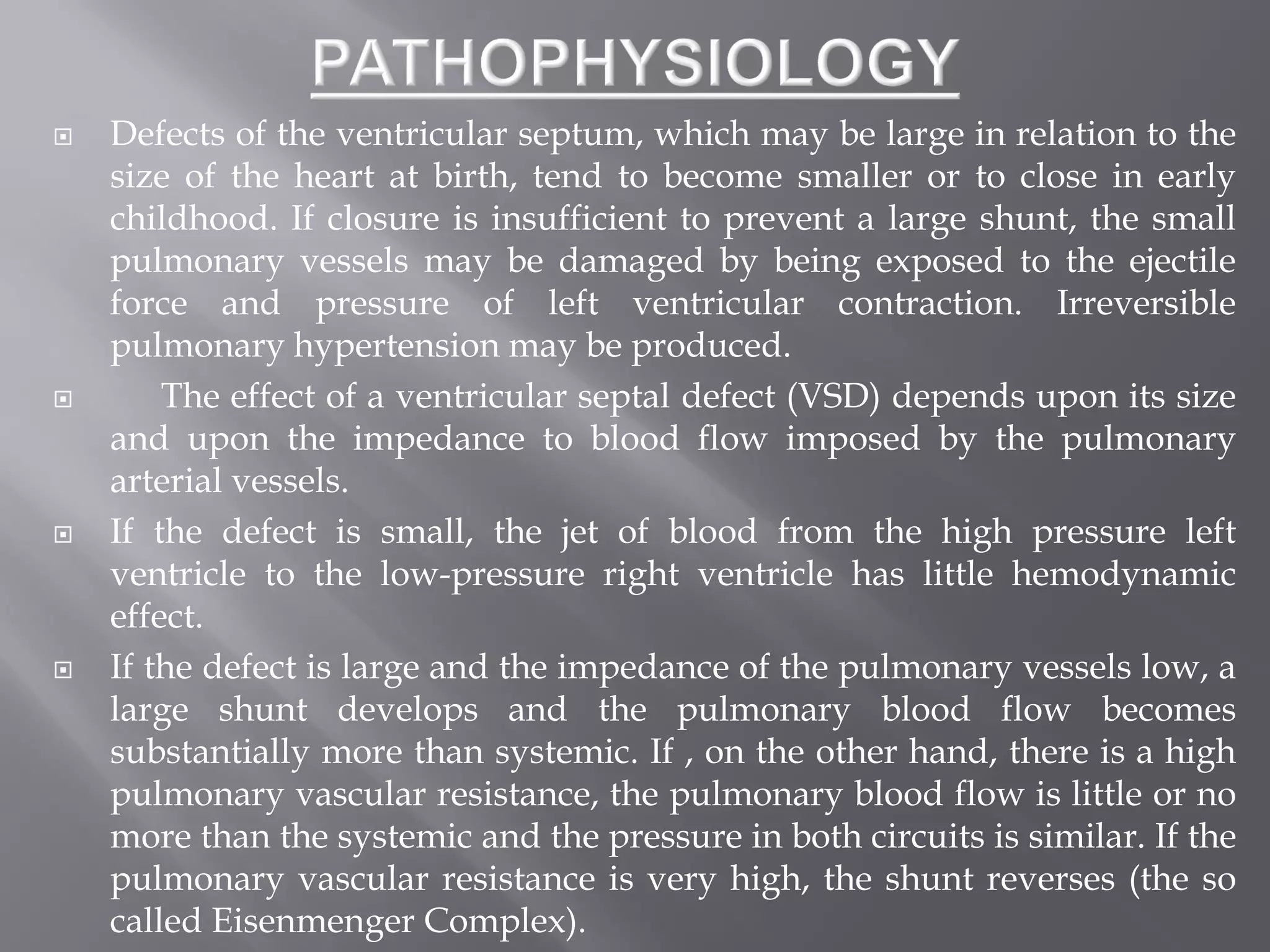 Ventricular Septal Defect with Nursing Management | PDF