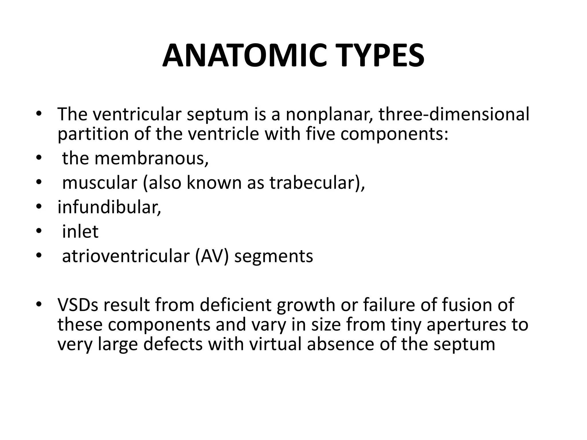Ventricular Septal defects Echocardiography | PPTX