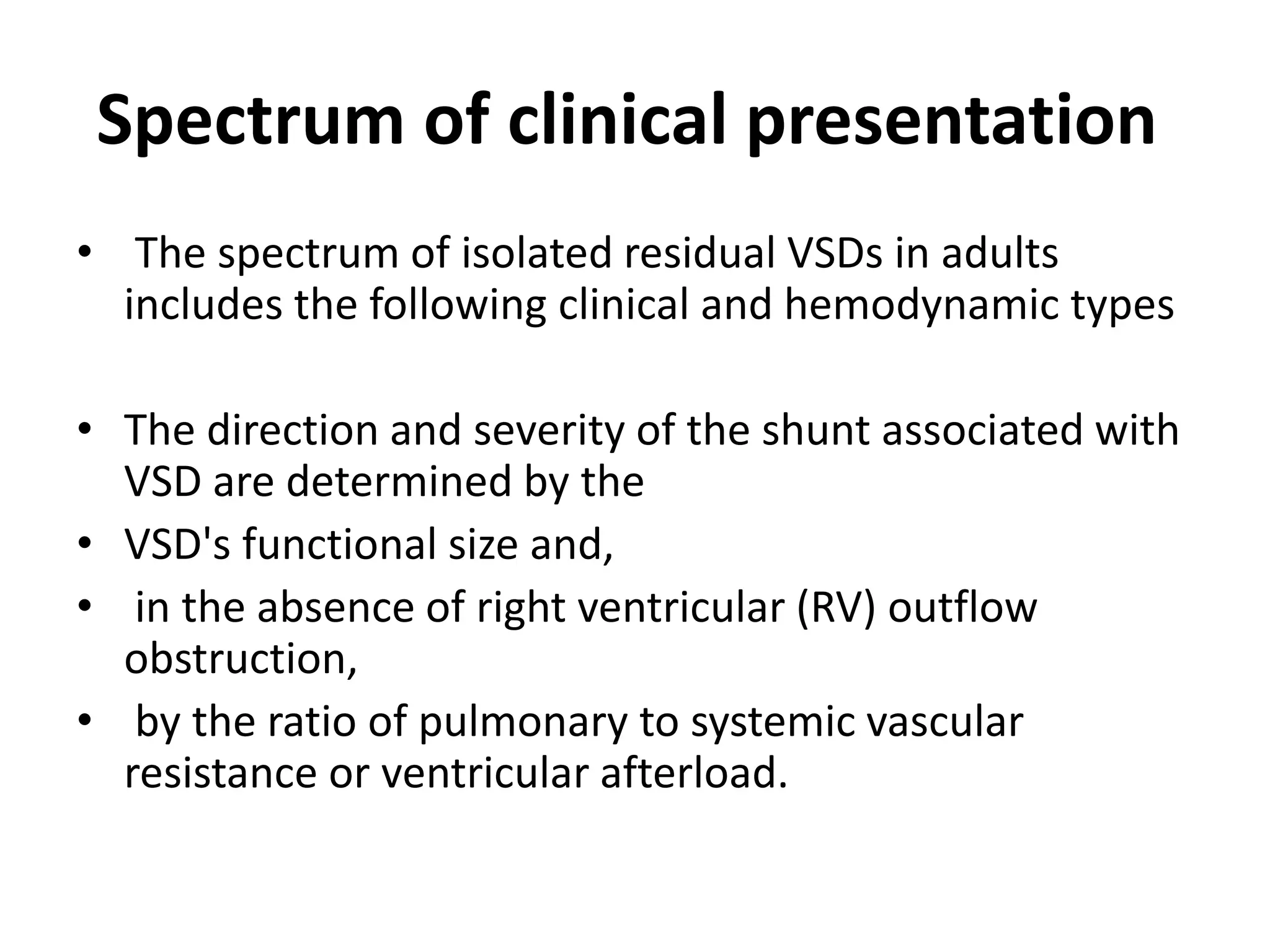 Ventricular Septal defects Echocardiography | PPTX