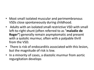 Ventricular Septal defects Echocardiography | PPTX
