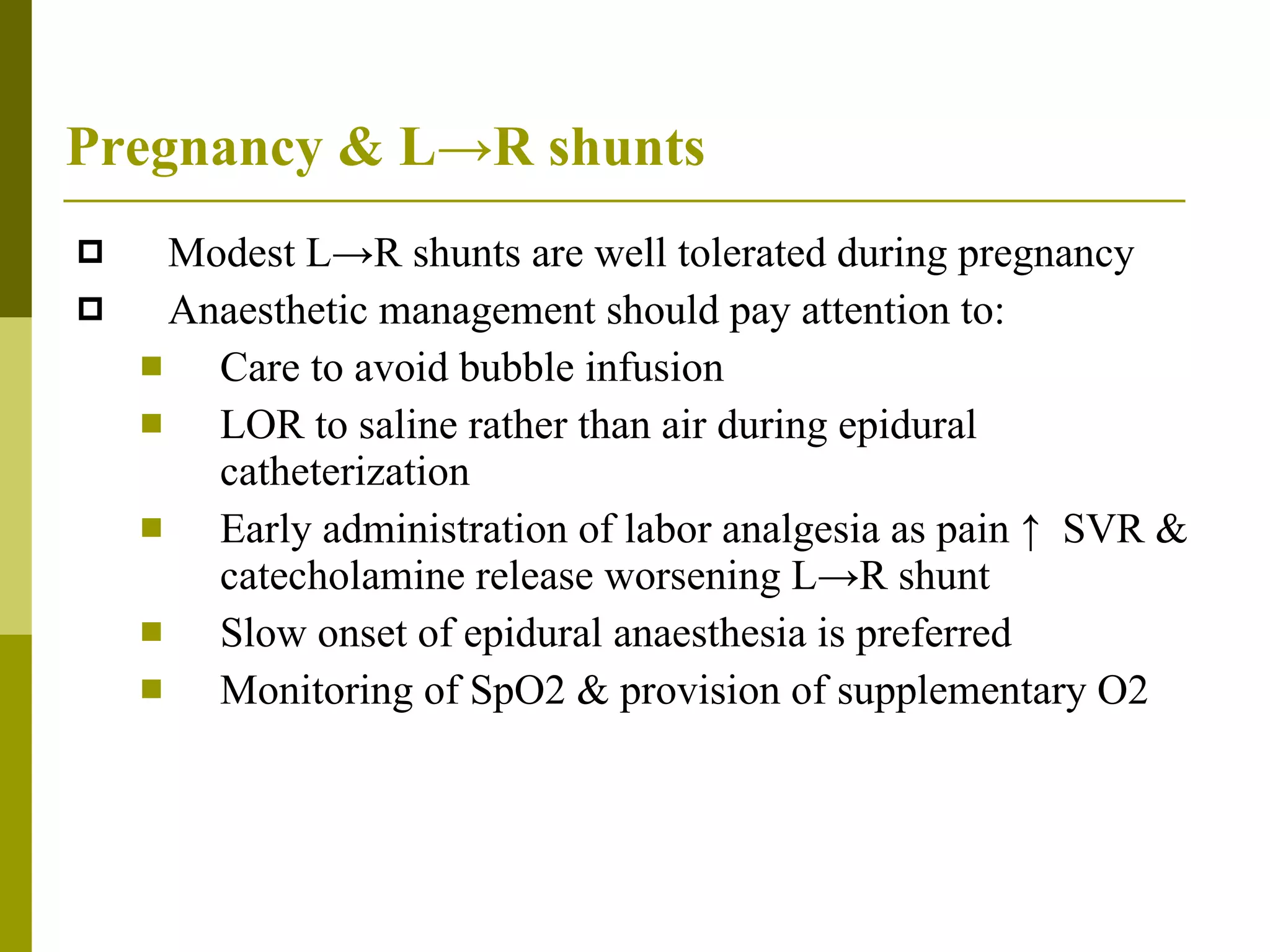 Vsd,Asd &Anaesthesia | PPT
