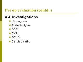 Vsd,Asd &Anaesthesia | PPT