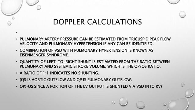 Vsd Echo Pptx Heart And Cardiovascular Diseases Diseases And Conditions