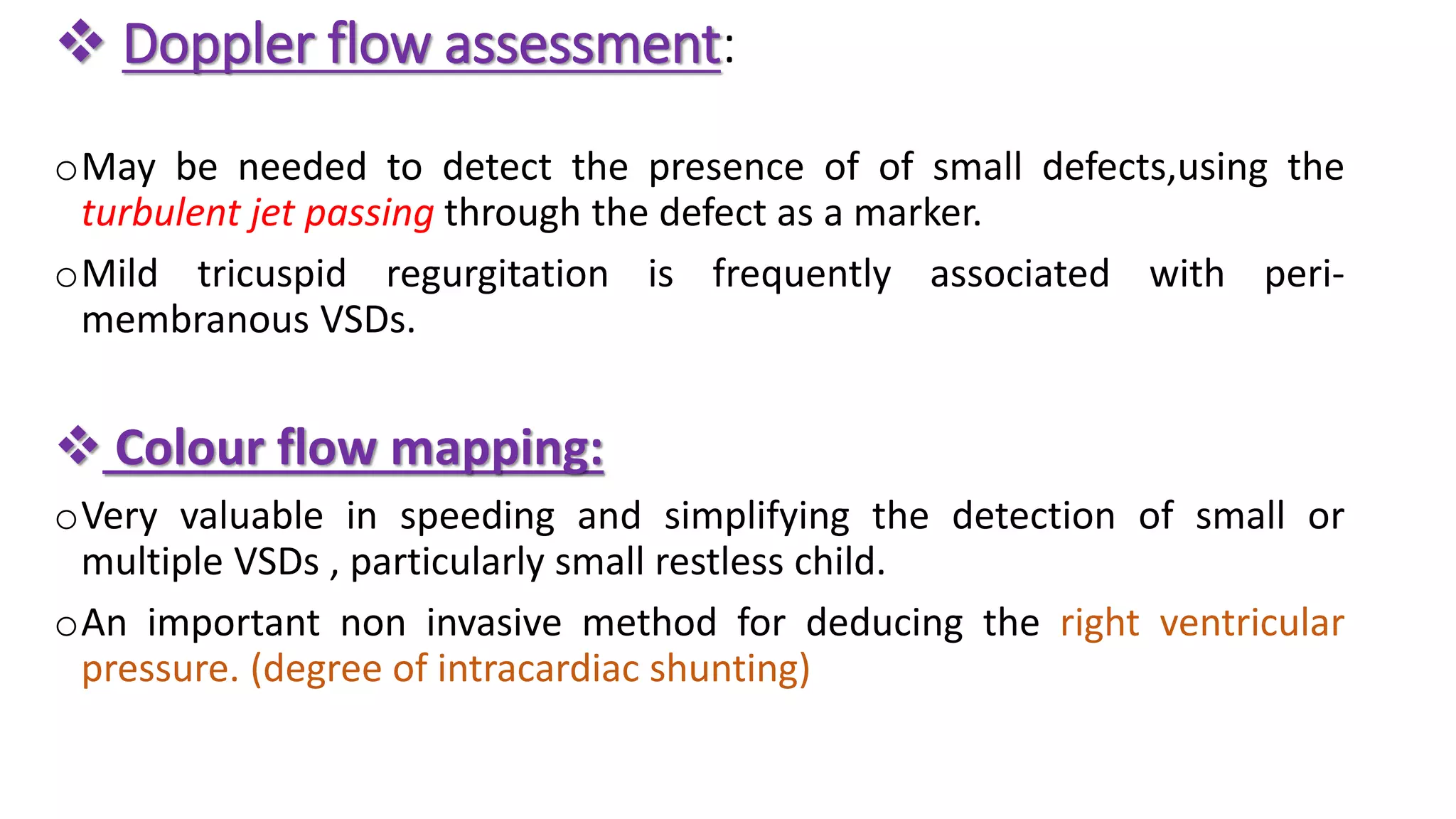Ventricular Septal Defects | PPTX