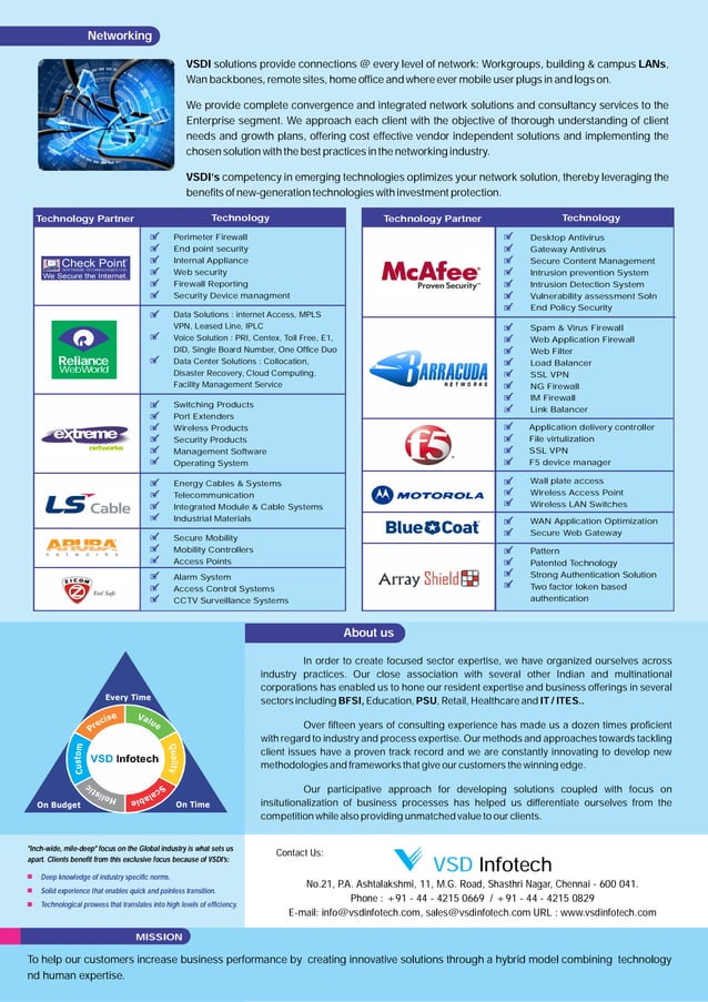 VSD Infotech | PDF
