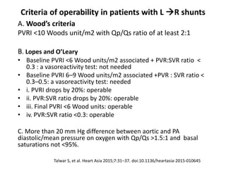 MANAGEMENT OF VSD | PPTX