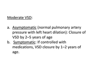MANAGEMENT OF VSD | PPTX