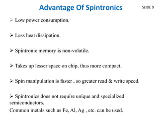 spintronics | PPTX