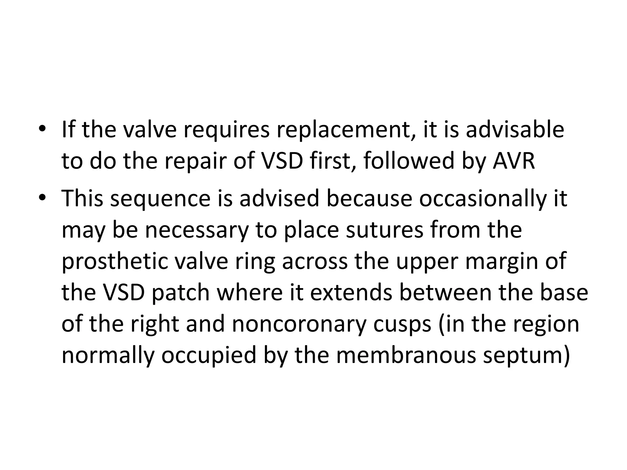 Vsd surgery | PPTX