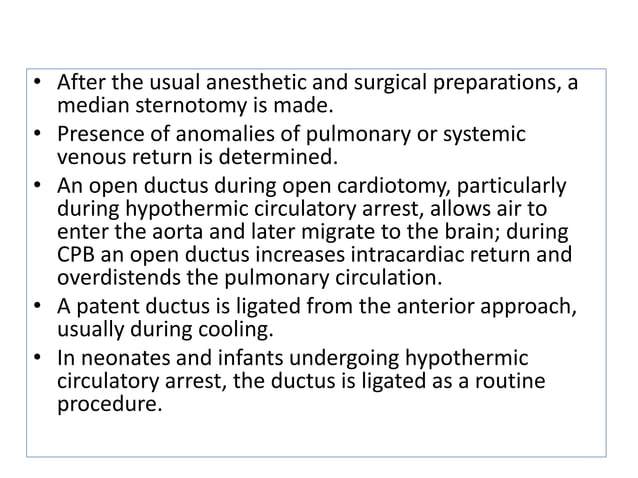 Vsd Surgery Pptx