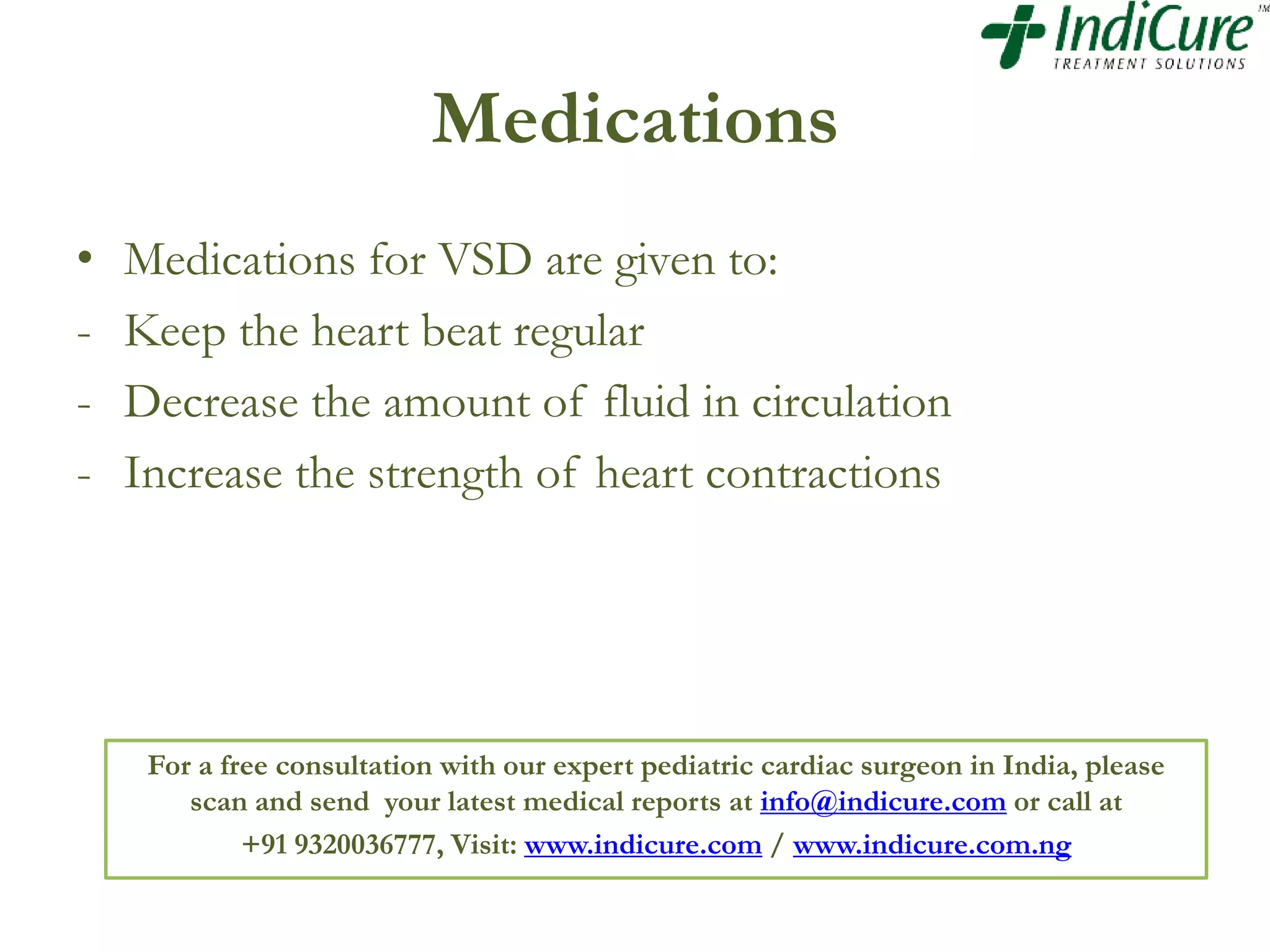 VSD Treatment in India - Procedures and Cost | PPT
